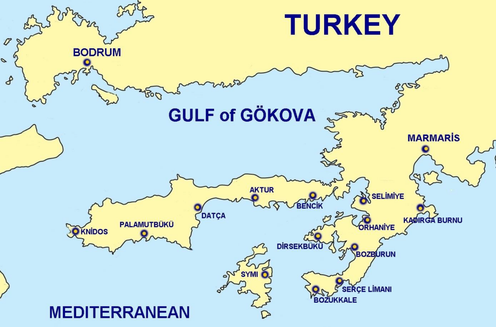 MARMARIS – GULF OF HISARONU- MARMARIS – Sungulets